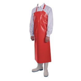 Polyurethane Food Industry Aprons - 90 x 135cm - Red