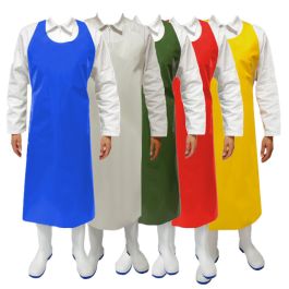 Polyurethane 200 micron One-Piece (Monobloc) Apron - 90 x 145cm